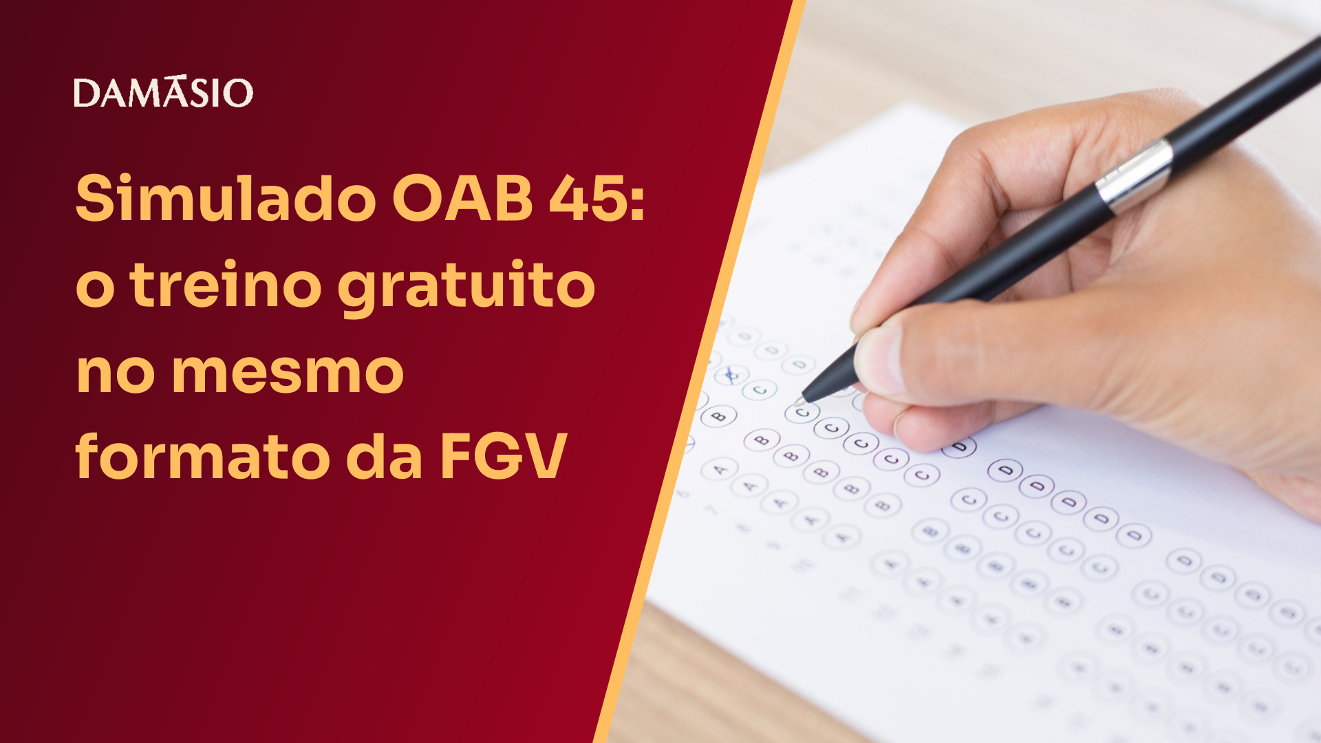 Simulado OAB 45 Gratuito: treine com o Damásio - Blog do Damásio | OAB ...